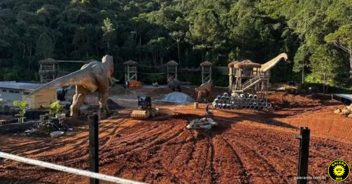 Maior parque de dinossauros da América Latina inaugura em setembro em ...