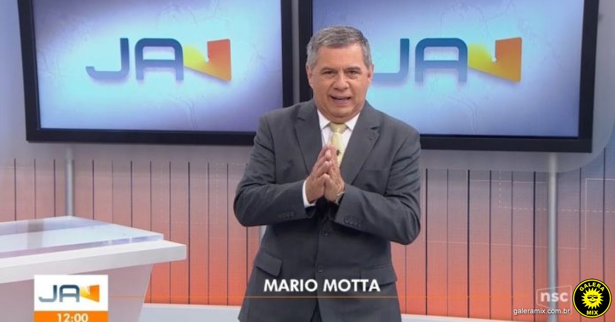 Jornalista Mario Mota apresentará o Jornal Nacional da Globo no sábado ...