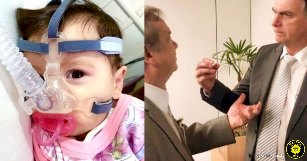 Bolsonaro zera imposto de remédio que pode salvar a vida de Laurinha ...