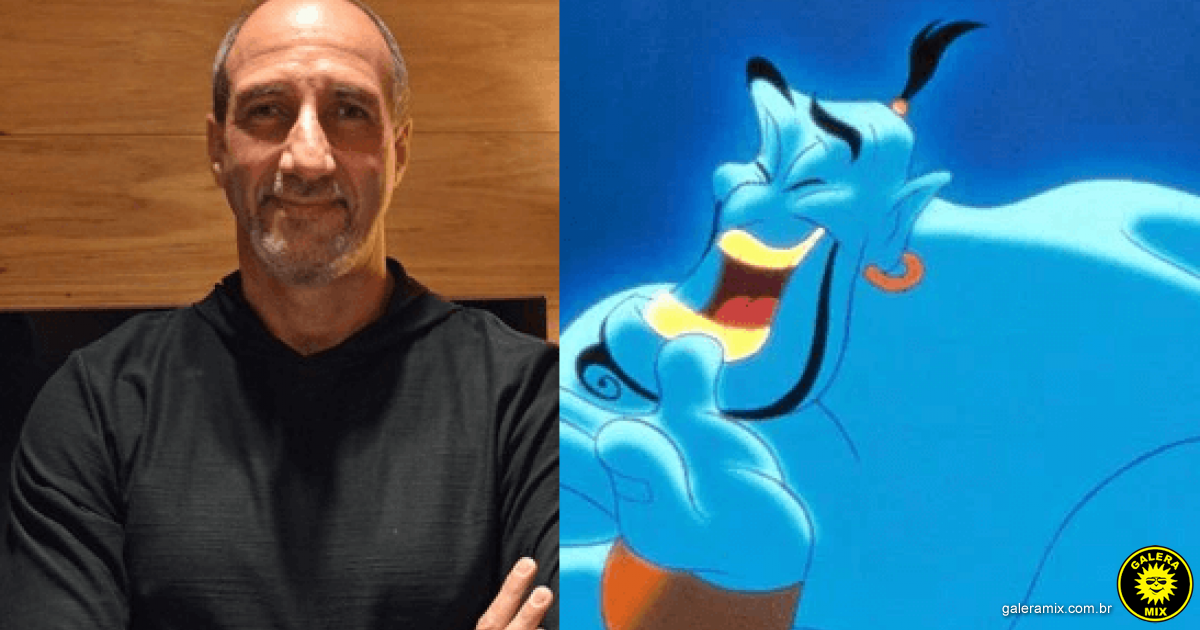 Entrevista com o ator Marcio Simões, dublador do Gênio do Aladin ...