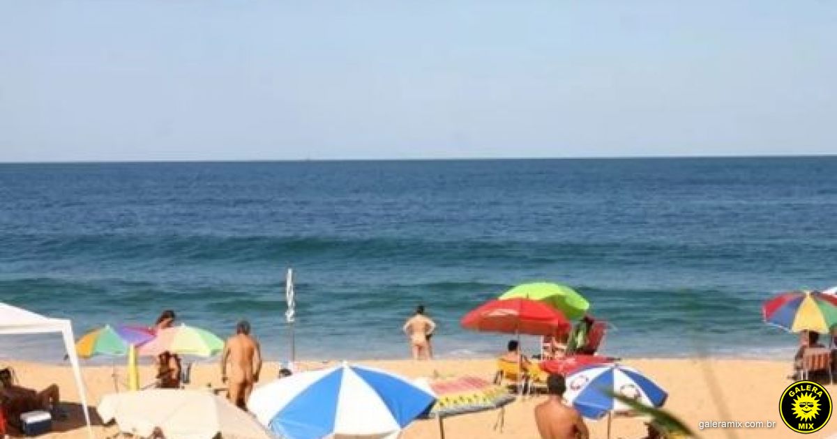 Vereador quer proibir nudismo na Praia do Pinho - Galera Mix