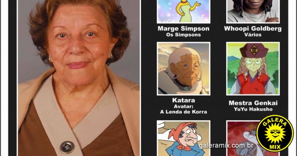 Selma Lopes dubladora da Marge Simpson - Galera Mix